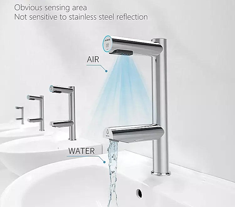 Модель AIKE Ak7130-1 Смеситель с сушилкой для рук.mp4