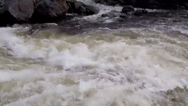 Колвицкий водопад, правый рукав, 26.07.2020