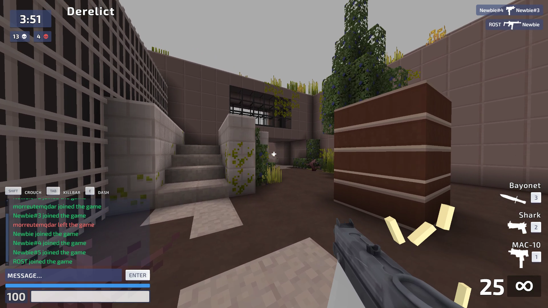 Геймплей Kirka.io браузерный шутер от первого лица. Часть 02