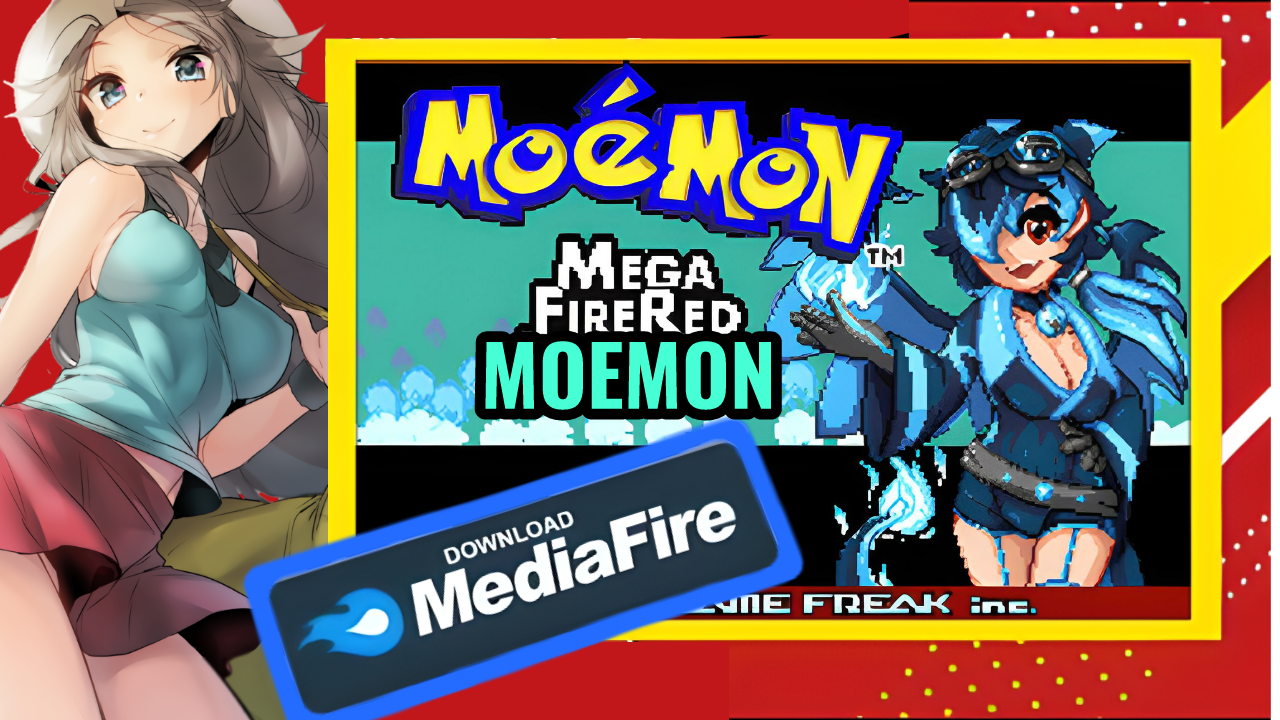 Pokemon Fire Red Mega Moemon (GBA) - 3mulador 4ndroid
