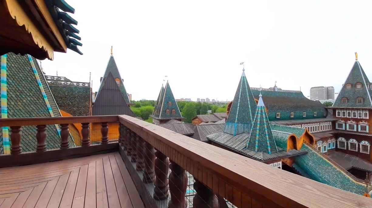 А вы были на смотровой площадке дворца царя Алексея Михайловича?...