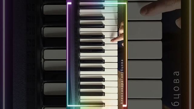 Thik Lead припев ✯ УЛЫБКА От улыбки Дружба начинается с улыбки ОДНИМ ПАЛЬЦЕМ синтезатор пианино