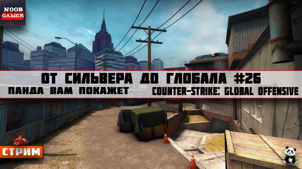 CS GO От Сильвера до Глобала #26 Играю в ММ с Зрителями /кс го/ Панда вам покажет  СТРИМ