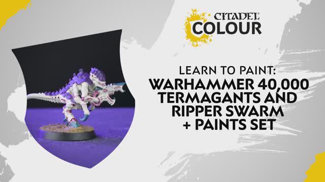 Как раскрасить Warhammer 40000 - Термаганты и Рой Потрошителей + Набор красок
