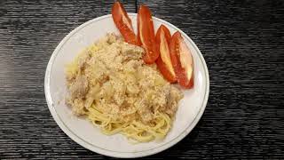 Мясо в мультиварке I Тушеная свинина I Бефстроганов из свинины