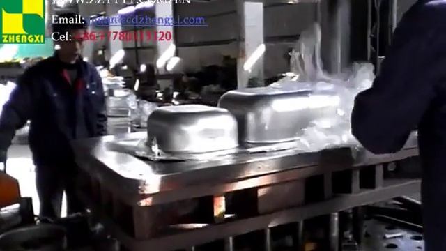 Гидравлический пресс для глубокой вытяжки раковины