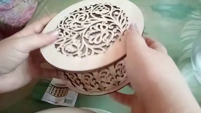 Купила шкатулку из берёзы в Фикс прайс, показываю как я её использую.