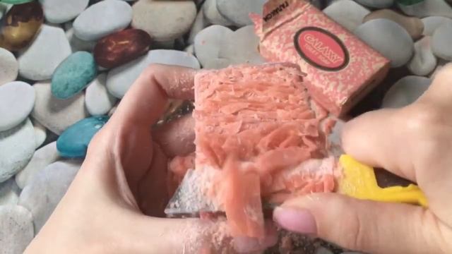 ASMR international vintage dry SOAP_30 брусков сухого в пыль мыла