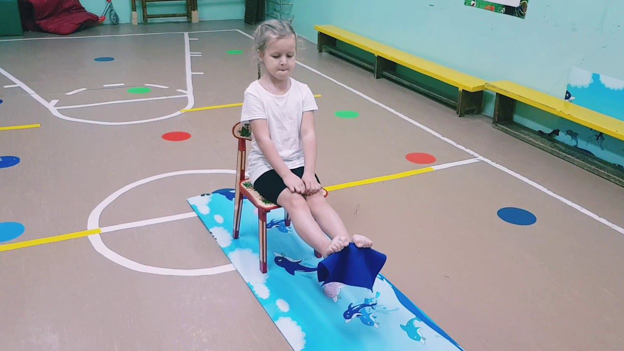 Комплексы упражнений для стопы (младший и средний возраст)