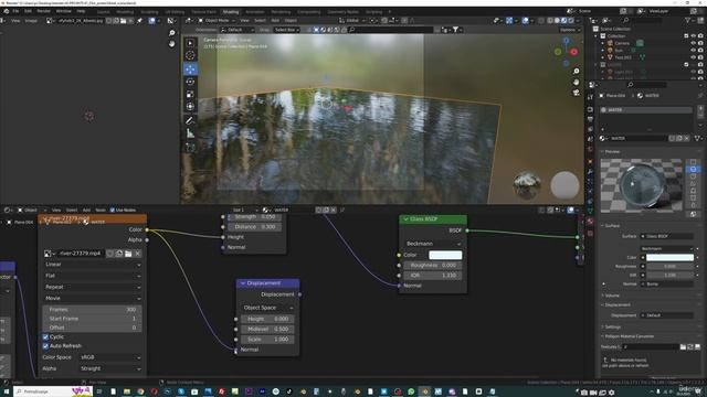 16. Puddles of water