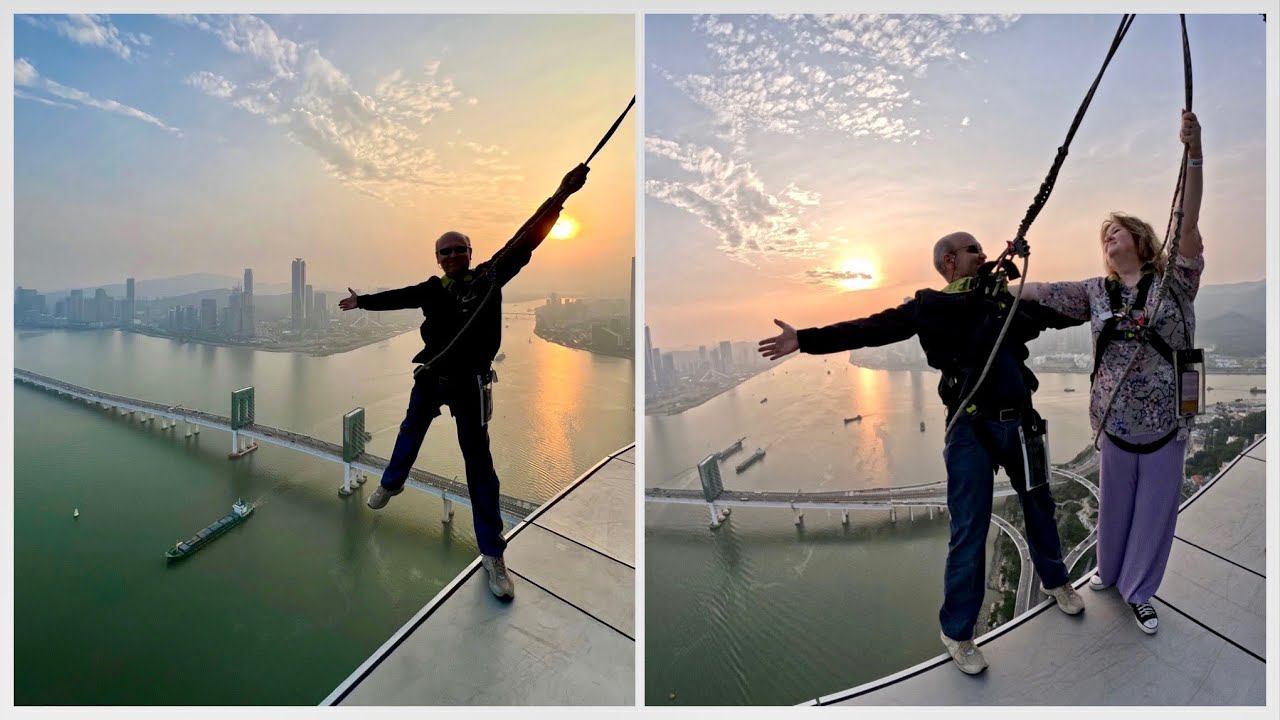 #4 МЫ ЭТО СДЕЛАЛИ! Адреналин, преодоление себя и масса положительных эмоций- башня МАCAU TOWER