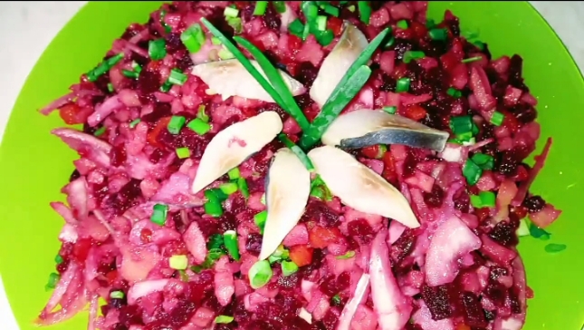 Постный Салат