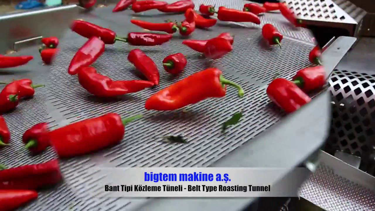 Очистка огнем овощей