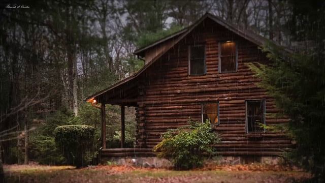 РАССЛАБЛЯЮЩИЕ ЗВУКИ ДОЖДЯ | 1 ЧАС