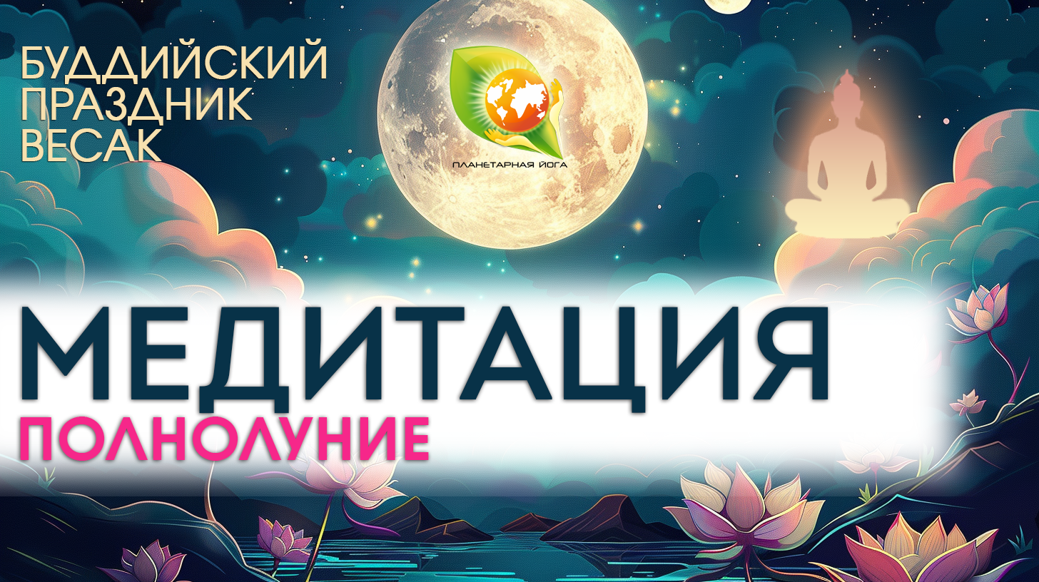Медитация в Полнолуние / Весак 23 мая 2024