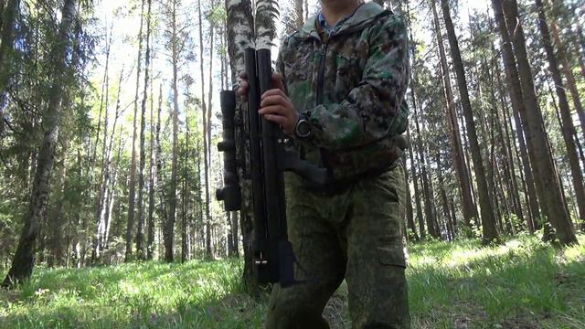 Пневматическая винтовка  Альфа доберман.