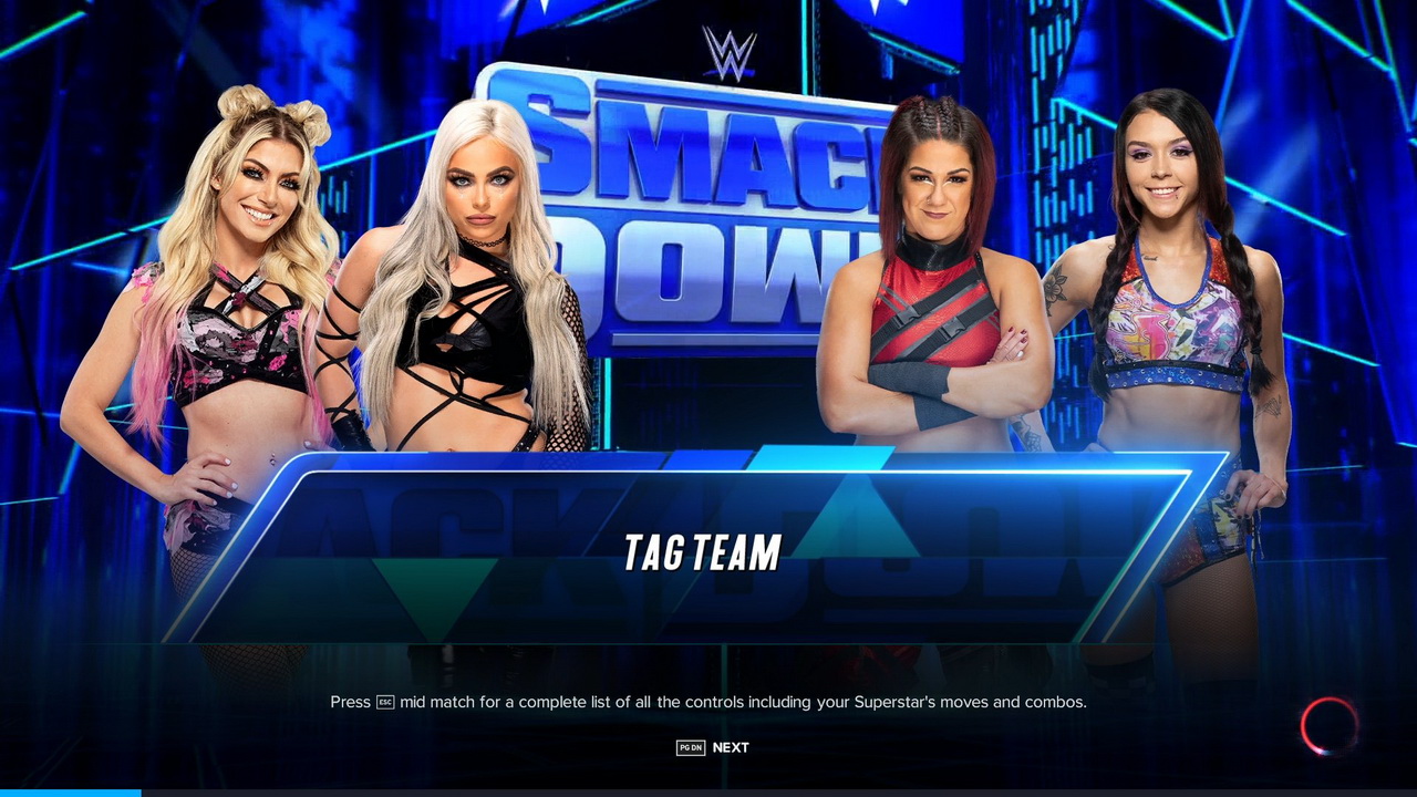 WWE 2K23 TWO ON TWO WOMAN #1