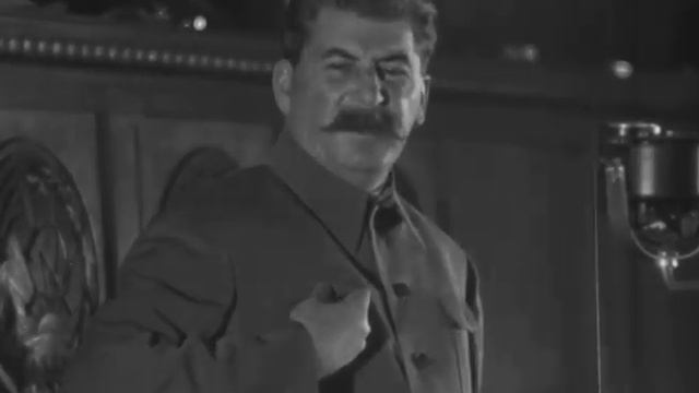 Фрагменты речи Сталина И.В. на Первом Всесоюзном совещании стахановцев (1935).