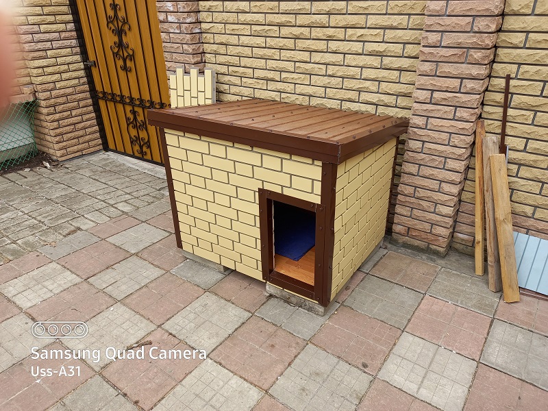 Будка для собаки, своими руками