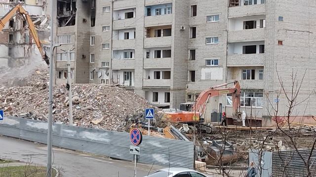 Ейск. Демонтаж пострадавшего дома в Ейске. День шестой. Канал Тутси влог.