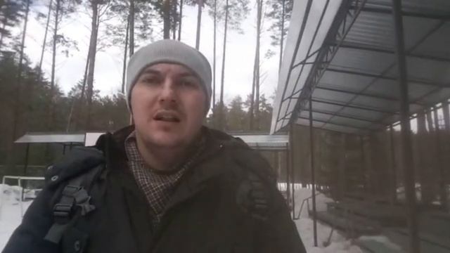 Вариант монтажа навеса с козырьком