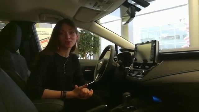 Анастасия Вяткина о новой Toyota Corolla - 2018г