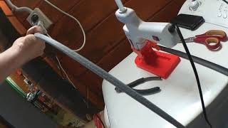 Народный ТН. Зимний подогрев компрессора из куска саморегулирующегося кабеля.