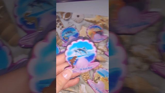 Новинка! Сувенирные магниты со смолой и зеркальной деталью