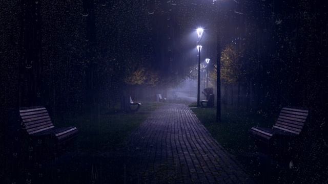 Релакс. Звуки ливня снимут стресс за 5 минут.