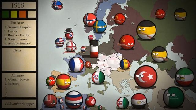 СountryBalls _ Альтернативное прошлое мира c 1914 года _ 1 Сезон 7 Серия _ Революция в России.