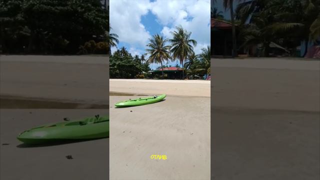 Отлив на Ao Soun Beach. Таиланд сегодня.