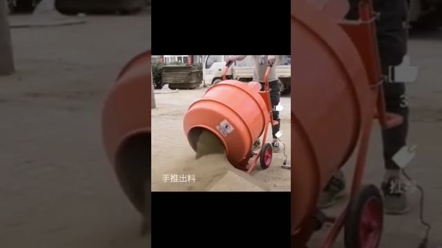 Ручная бетономешалка из района Цзиньшуй, города Чжэнчжоу, провинция Хэнань, Китай. #бетономешалка