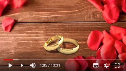 От родителей на свадьбу c песнями исполненными родителями