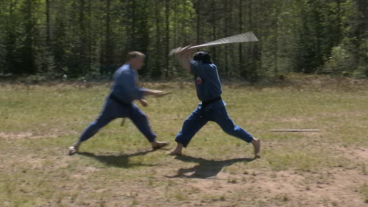 Танто против Дзё (Упражнение на тайминг)