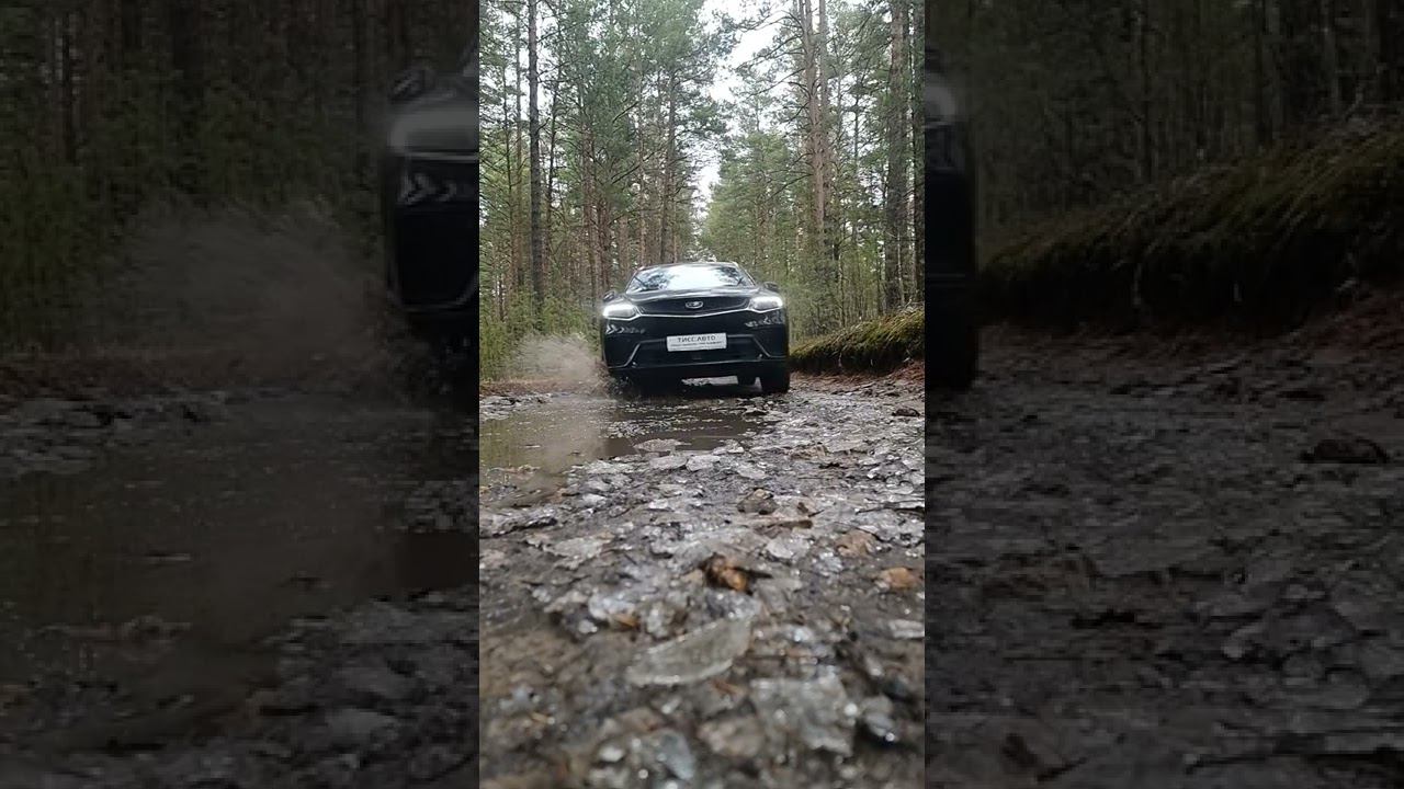 Geely Tugella - Прогулка по лесу