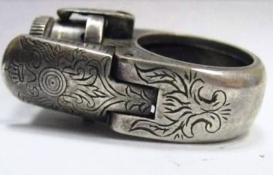 Находка, Перстень револьвер,19 Век.