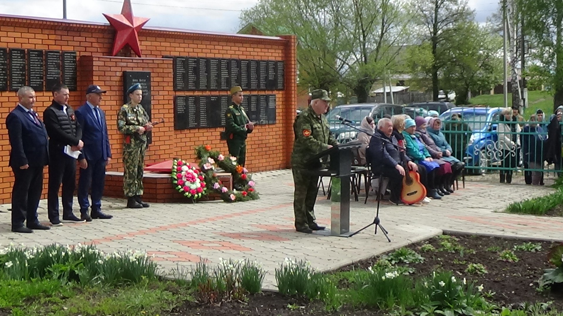 Парад Победы в Нижнем Таканыше.