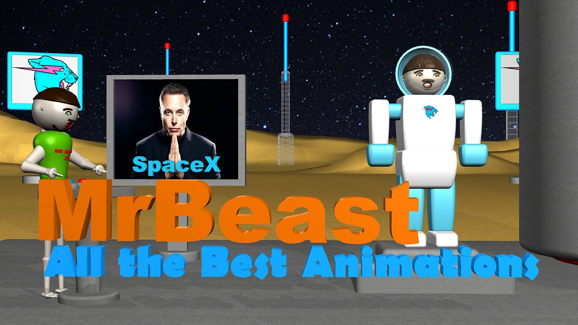 Мистер Бист | полный сборник анимаций | Часть 1 #MrBeast #ElonMusk