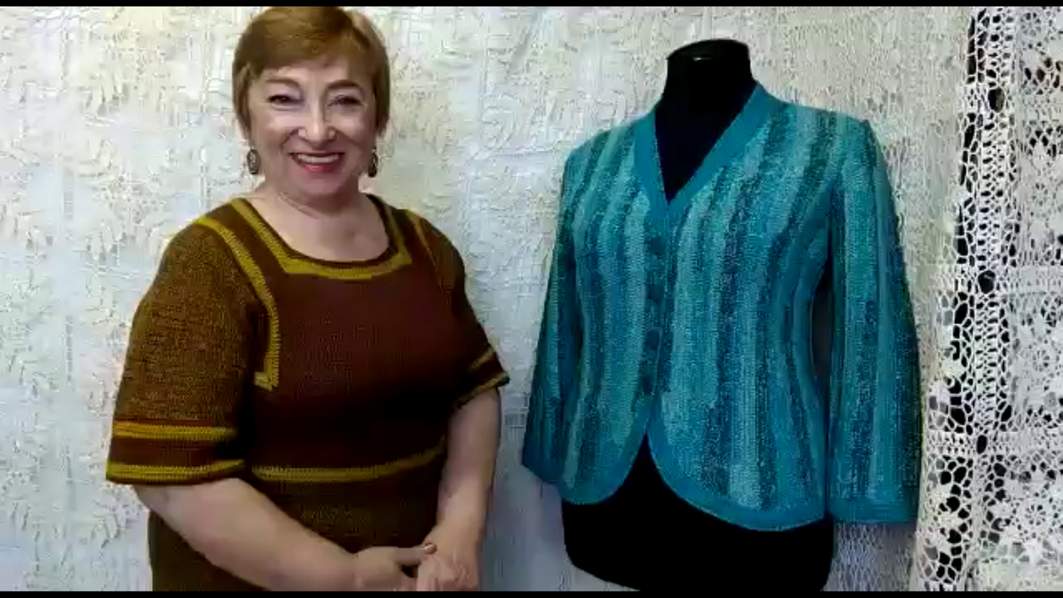 Пинке. Жакет "Деловой" от О. С. Литвиной.