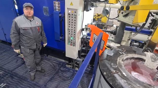 #литье_под_давлением Корпус светодиодного уличного фонаря