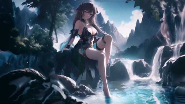 Celtic music - 057 - Relaxing Medieval Music- mountain stream. Celtic Shakuhachi Music . - Ancient G