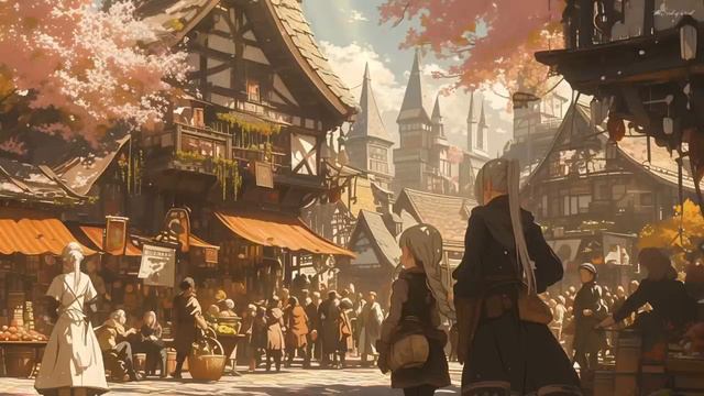 Relaxing Medieval Music - Fantasy Bard_Tavern Ambience, Relaxing Celtic Music, Deep Sleep Music