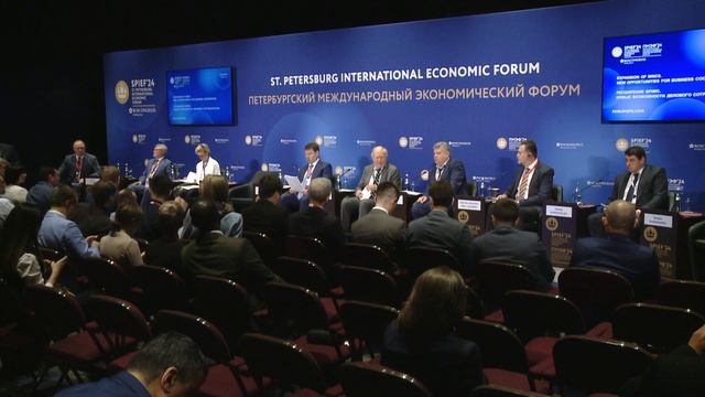 Владимир Ильичев - Расширение БРИКС. Новые возможности делового сотрудничества. ПМЭФ-2024