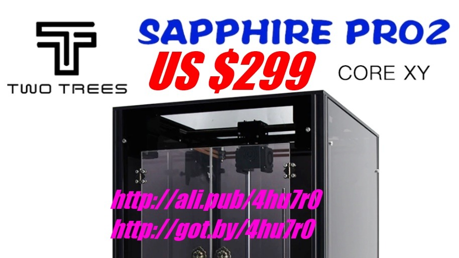 ✅TWO TREES, 3d принтер, Sapphire Pro 2, 2020