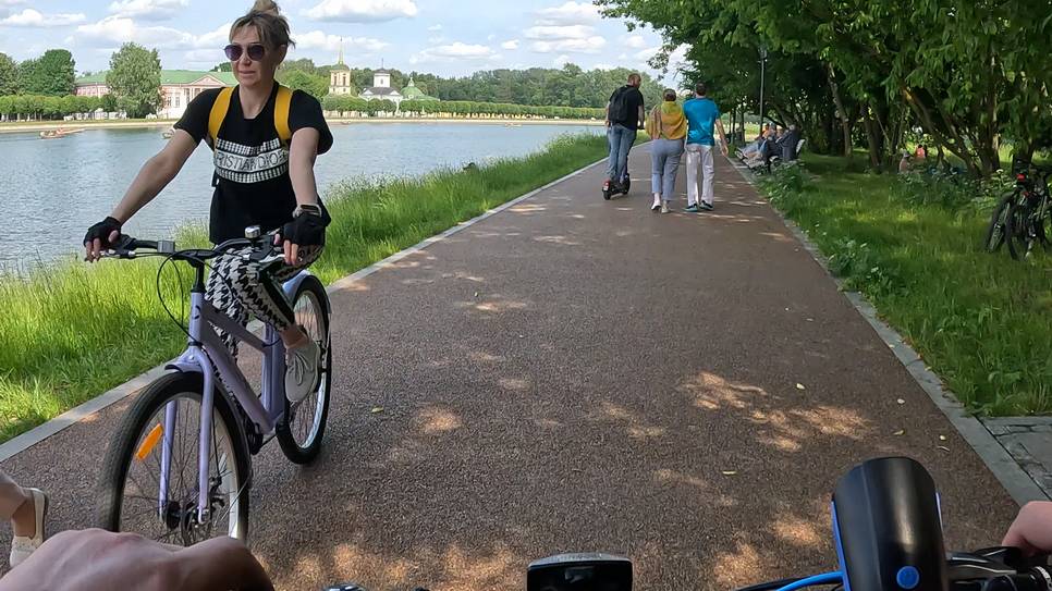 Покатушка на велосипеде №6