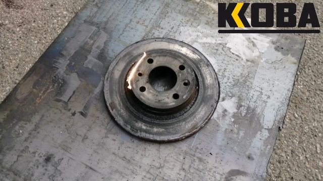 Лазерная очистка 1500 Вт - Очистка тормозного диска