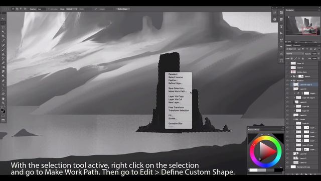 Landscape Digital Painting Tutorial