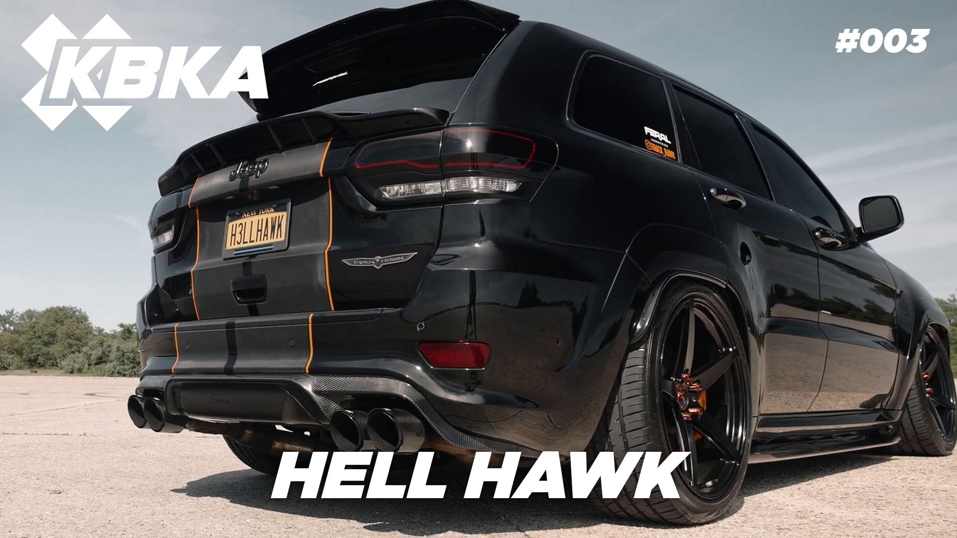 Jeep Grand Cherokee TrackHawk ✖ Hell Hawk