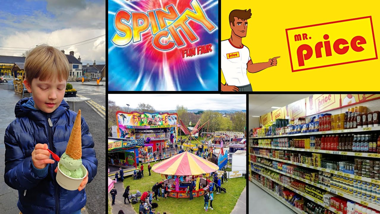 Атракционы и мороженое / Магазин низких цен и дешёвых товаров / Naas / Ирландия