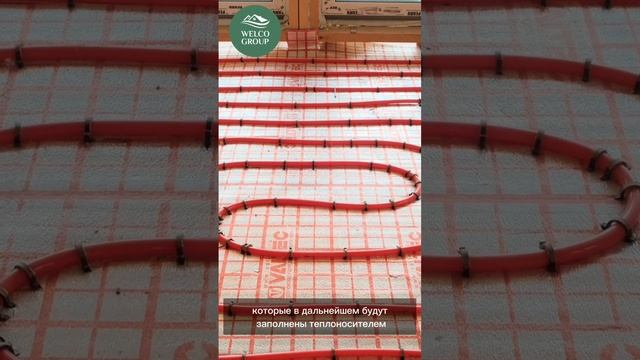 Теплый пол в загородном доме. Строительство домов в Санкт-Петербурге